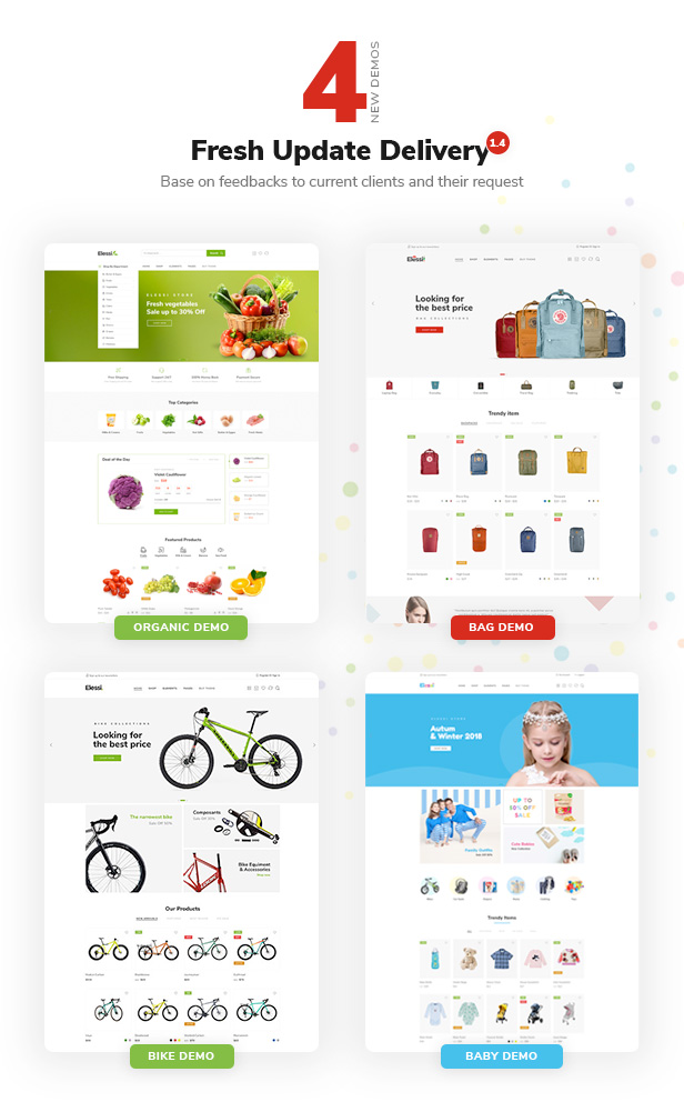 Elessi - WooCommerce AJAX WordPress Theme - RTL support - WebyTechy