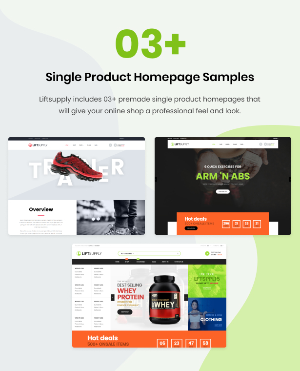 LiftSupply - Single Product WooCommerce WordPress Theme | WebDevBay