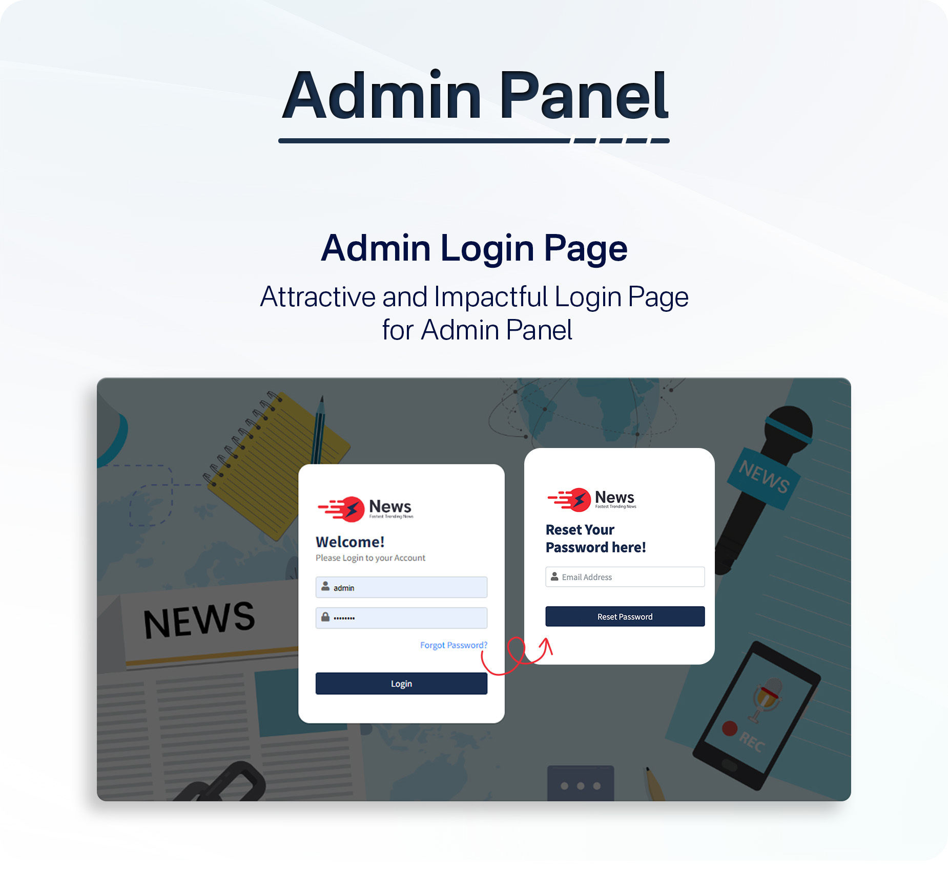News App and Web -Flutter News App for Android and IOS App | News Website with Admin panel – Buy ...