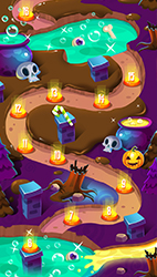 Valentine Vertical Seamless Game Map by ververver | GraphicRiver