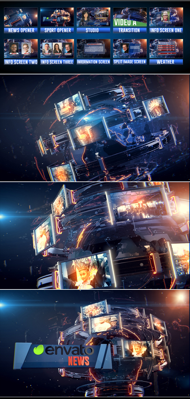 News Graphics Package by Cgsteel | VideoHive