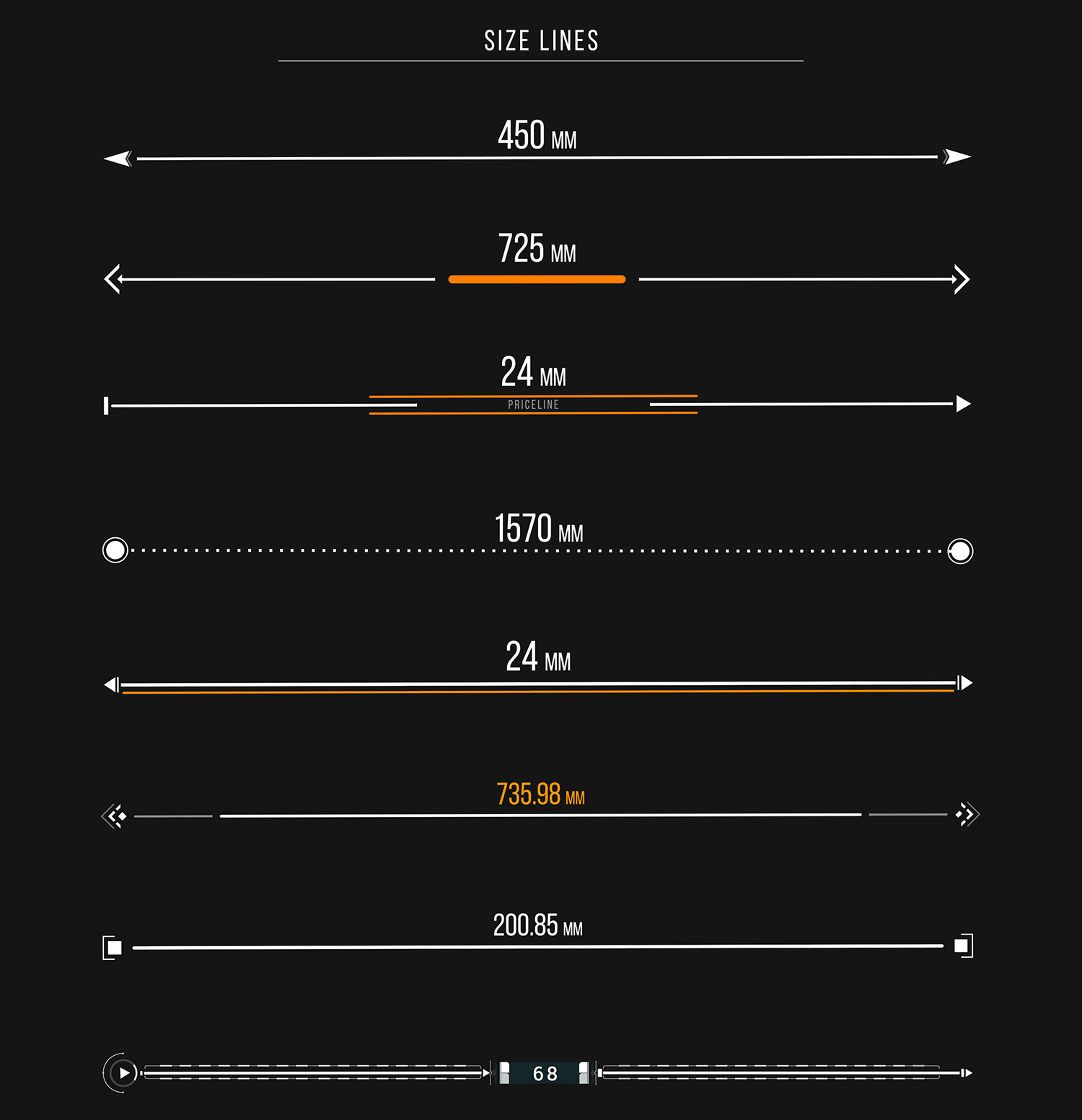 Simple Line Infographics - After Effects Template