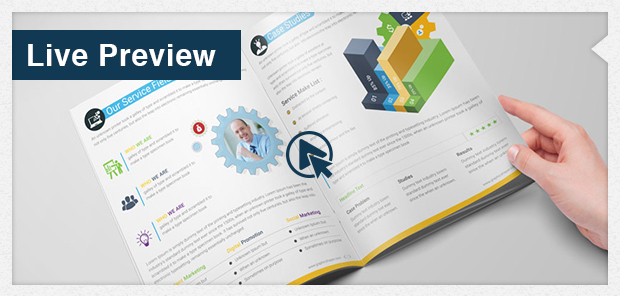 Smart Goals Business Brochure Templates by GraphicShaper | GraphicRiver