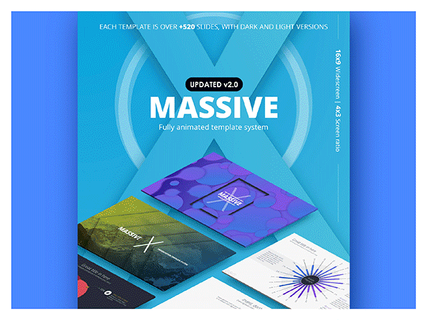 massive x powerpoint presentation template