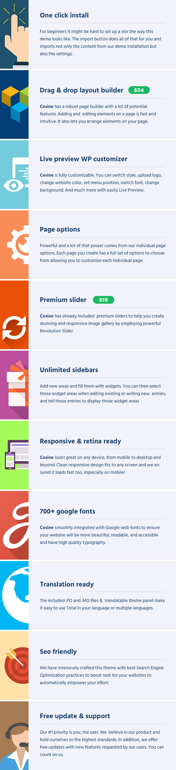 Cosine - Training & Coaching WordPress Theme | WebDevBay