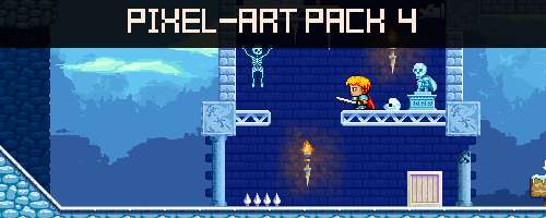 2d Pixel Art Game Assets by Redgear | GraphicRiver