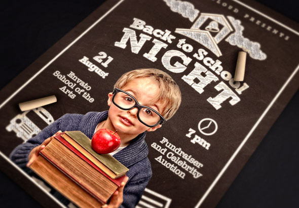 Back To School Night Flyer Template