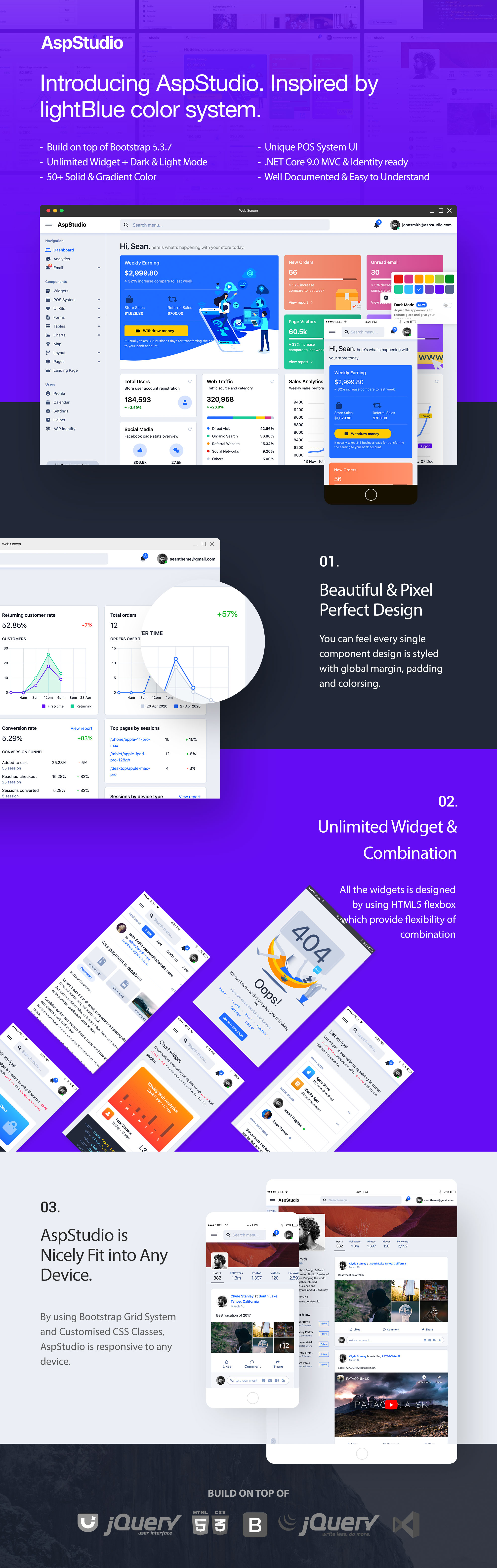 AspStudio - ASP.NET Core 7.0 MVC Bootstrap 5 Admin Template | Babiato Forums