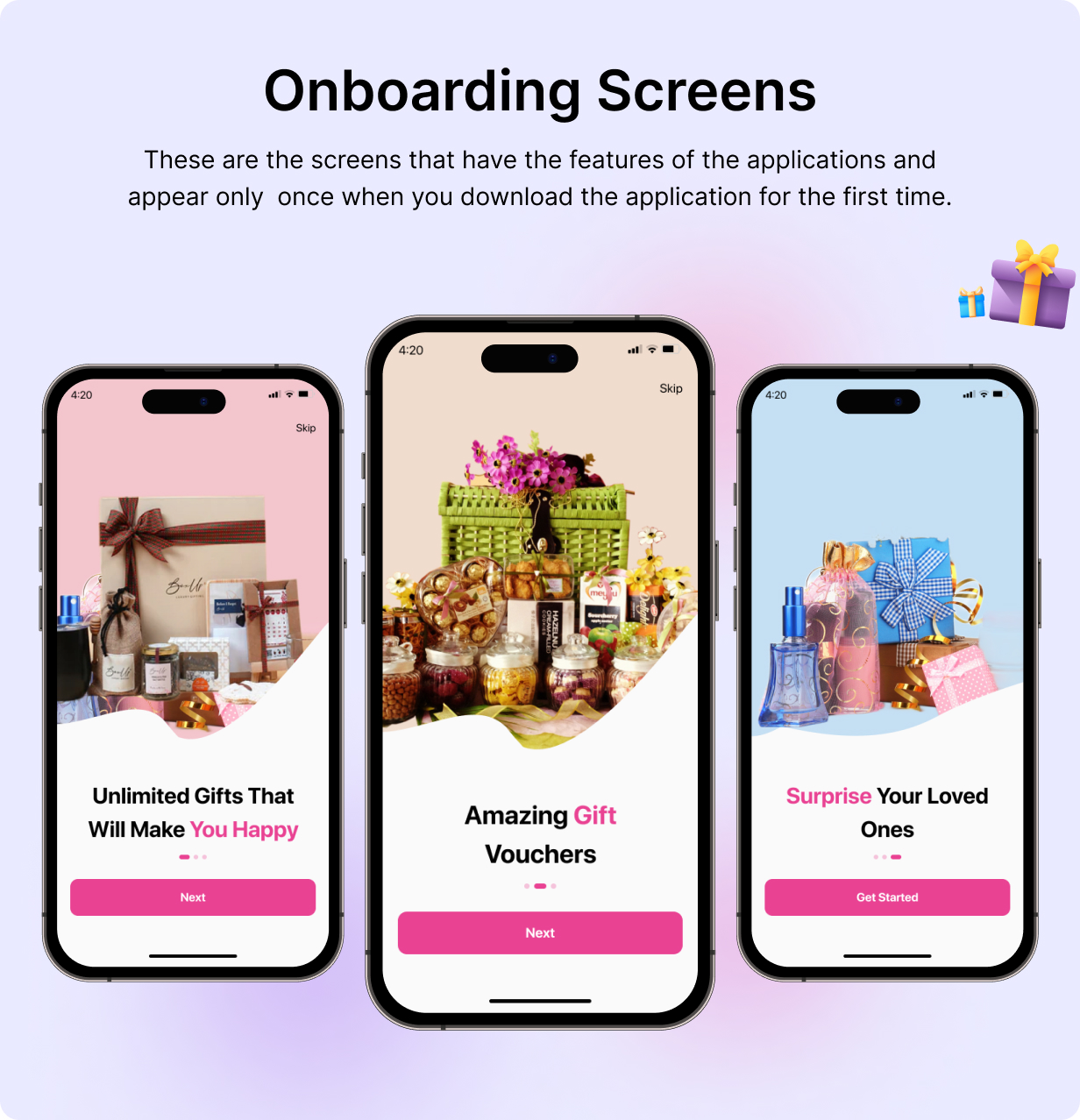 Giftly App – Online Gift Store Flutter 3.x (Android, iOS) WooCommerce ...