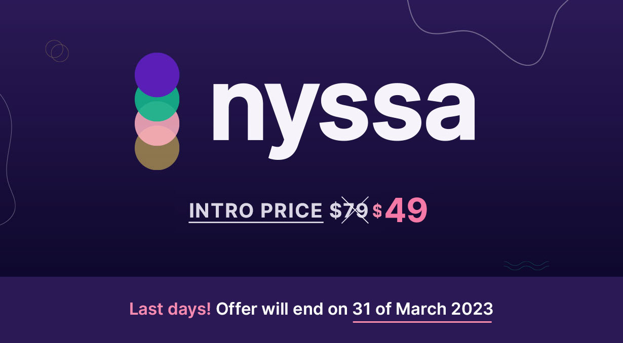 Nyssa - One & Multi Page Multipurpose WordPress theme