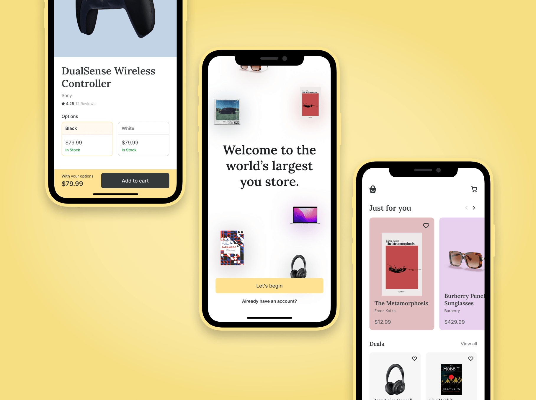 Habitual E-Commerce App UI Kit – Buy Apps, Themes, UI, Templates ...