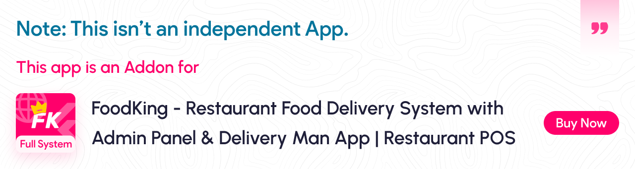 FoodKing – Restaurant Food Delivery System Merchant Flutter Mobile App – Buy Apps, Themes, UI ...