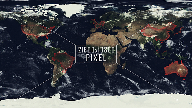 Map Highlight Zoom Animation - After Effects Template