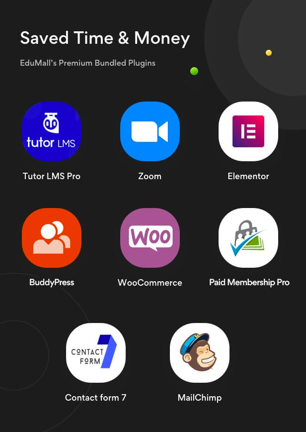 edumall professional lms education - GPL - WP Themes Plugins