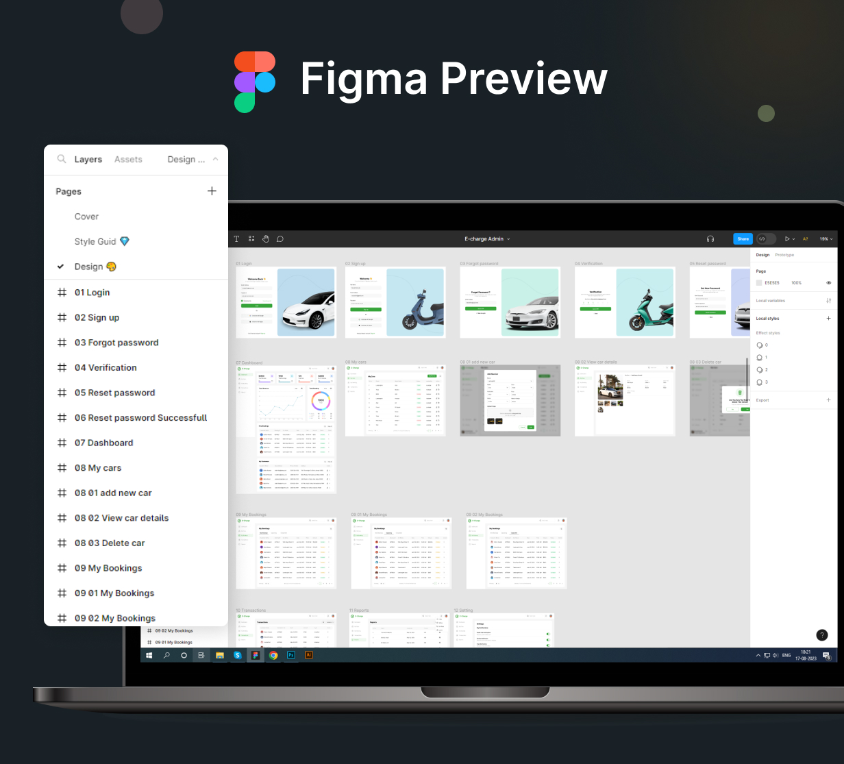 EVChargeHub Admin Panel UI Template: Flutter Admin & Dashboard Template ...