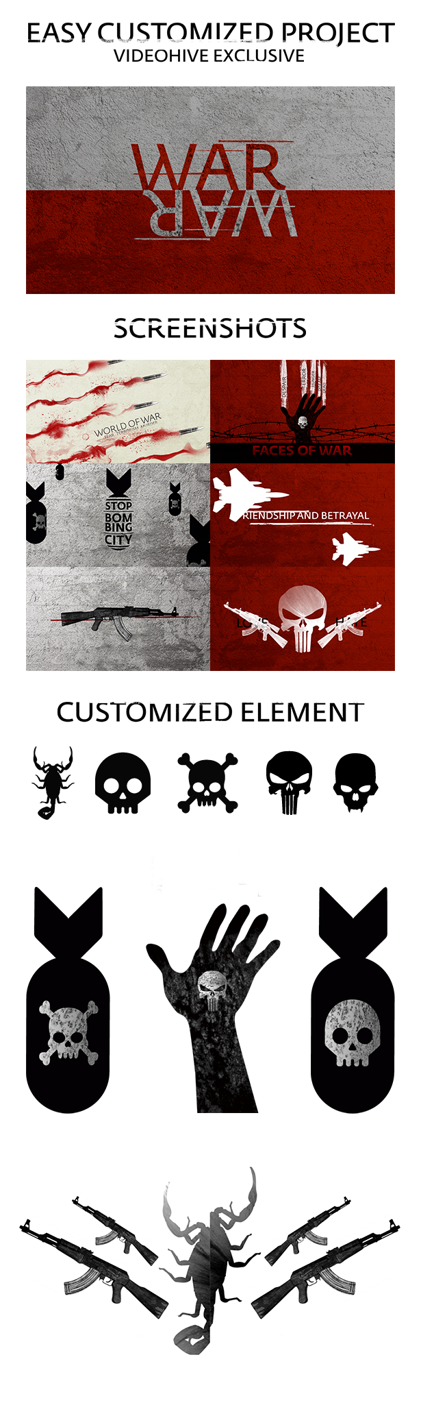 War Titles Sequence By Gotham VideoHive