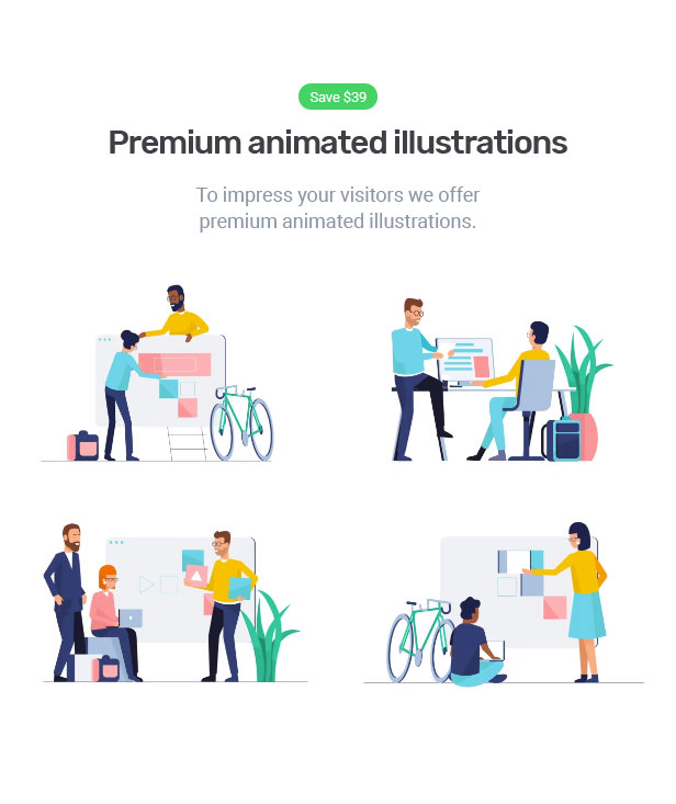 Emaus - SaaS App and Startup Elementor RTL WP Theme | WebDevBay