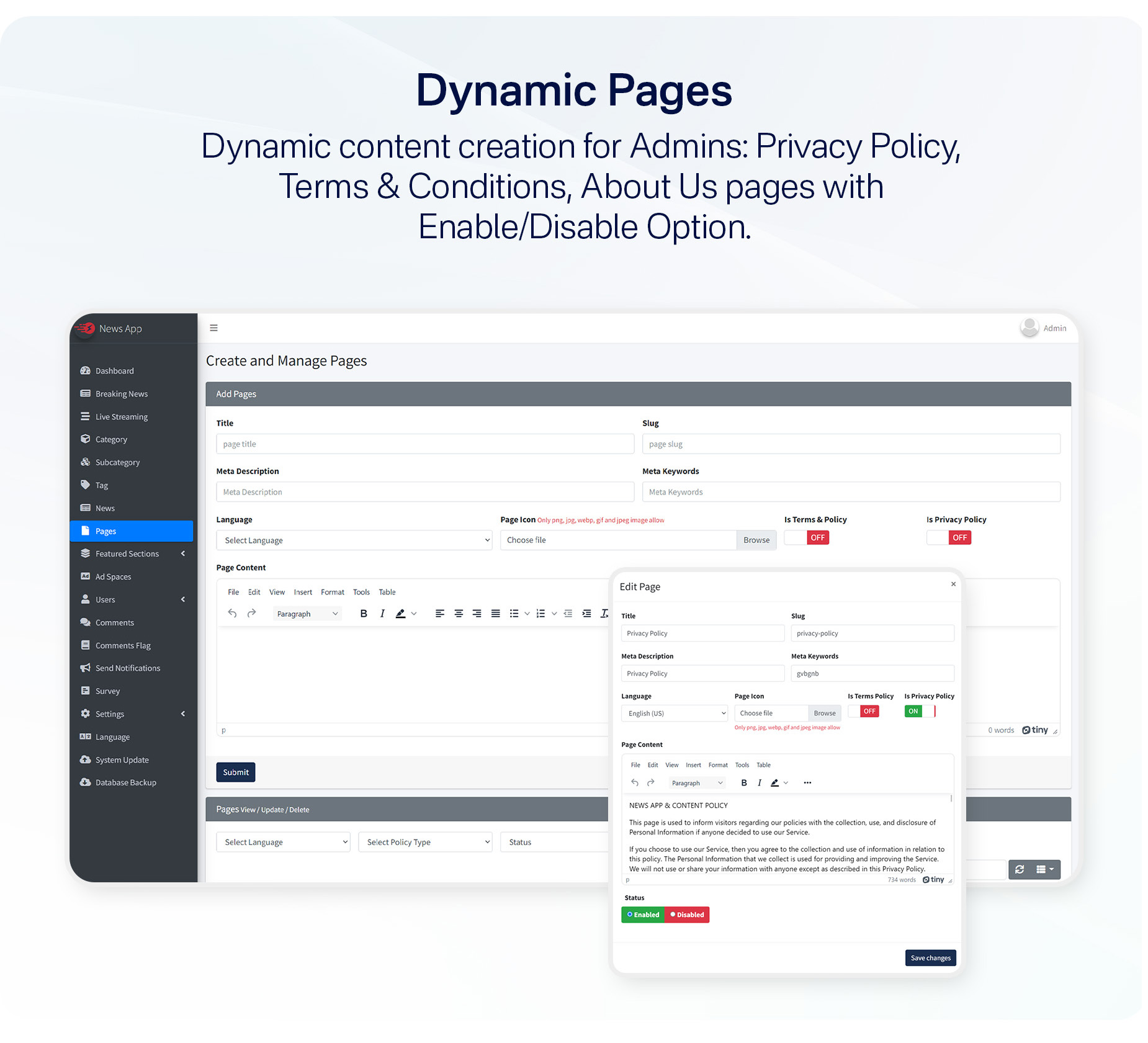 News App and Web -Flutter News App for Android and IOS App | News ...