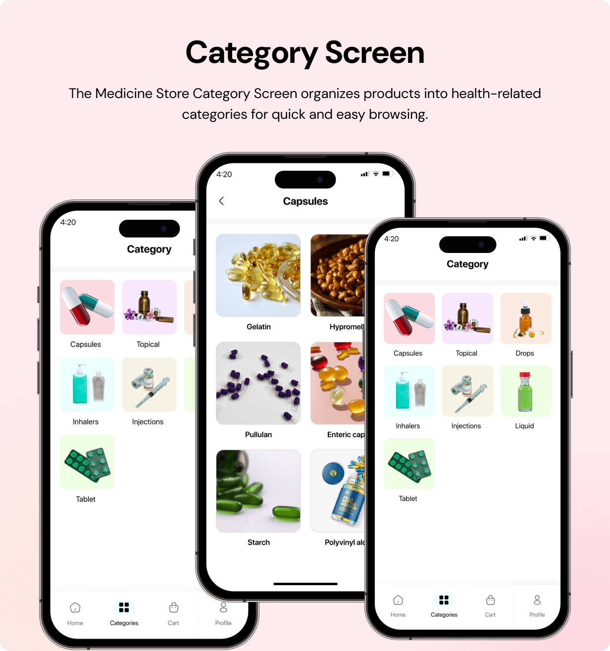Medicine App Store E Commerce Store App In Flutter 3 X Android Ios With Woocommerce Full