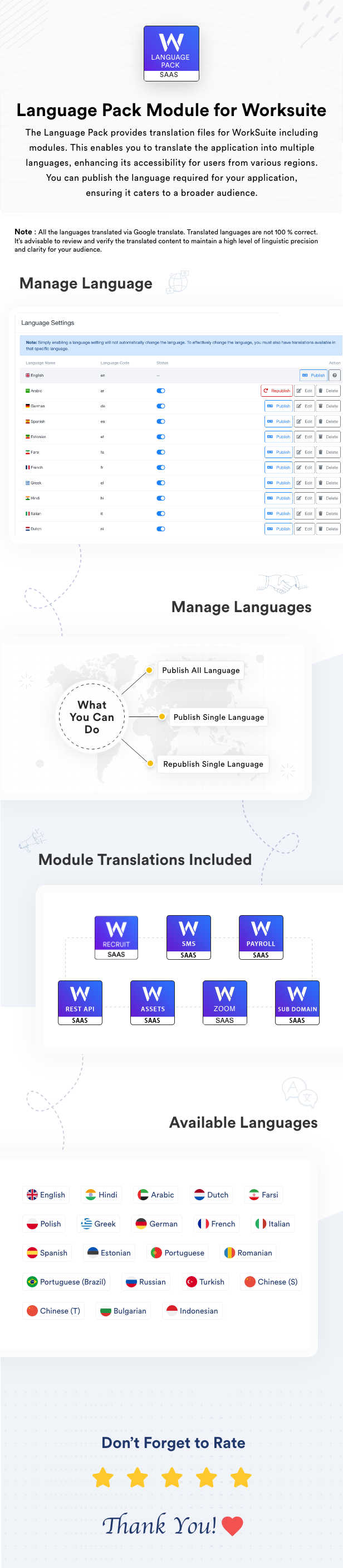 Language Pack Module for Worksuite SAAS - Top New Code