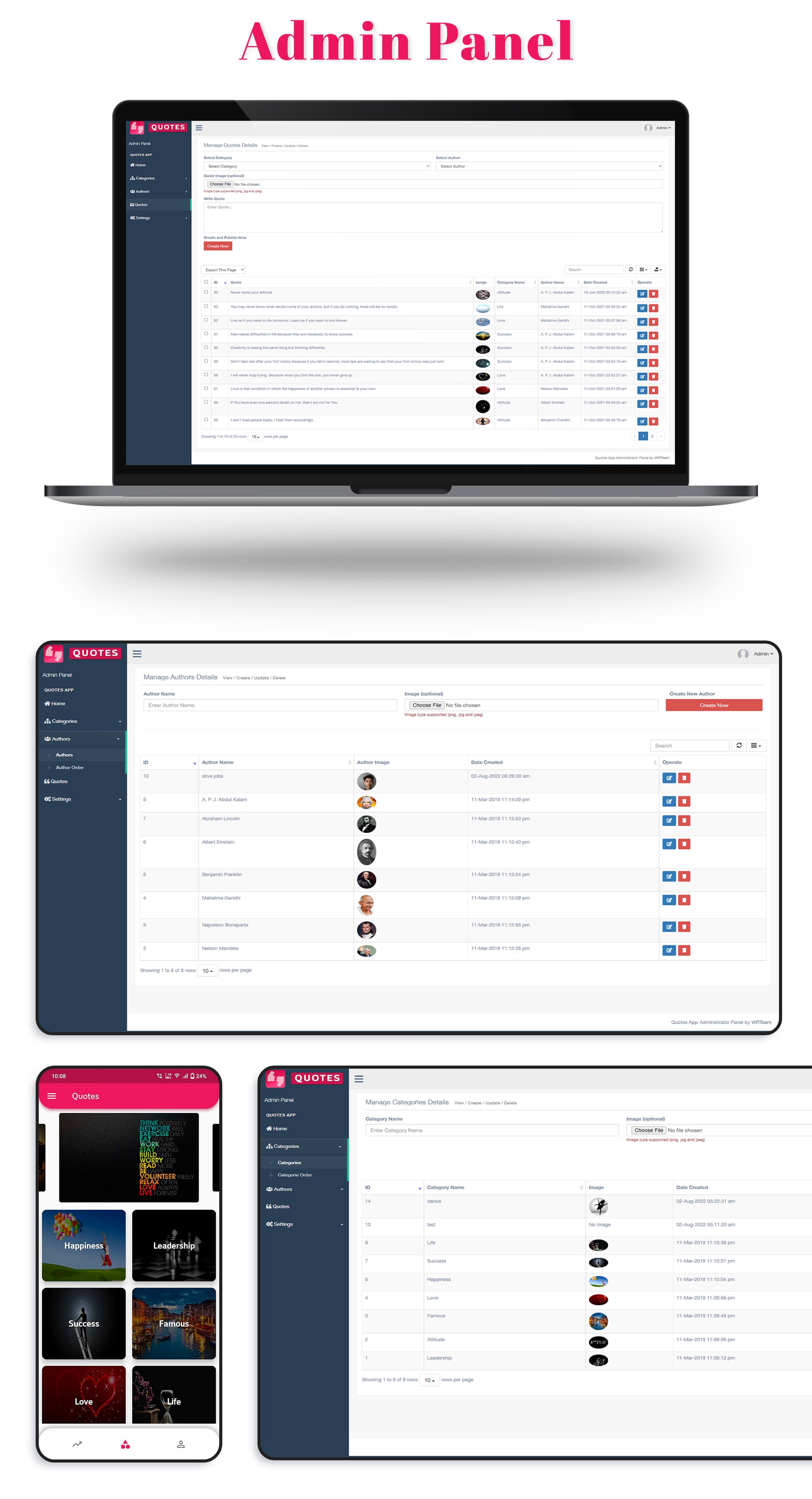 Quotes – Flutter App – Buy Apps, Themes, UI, Templates, Plugins and ...