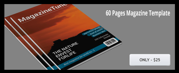 64 Pages Magazine Templates by alimran24 | GraphicRiver