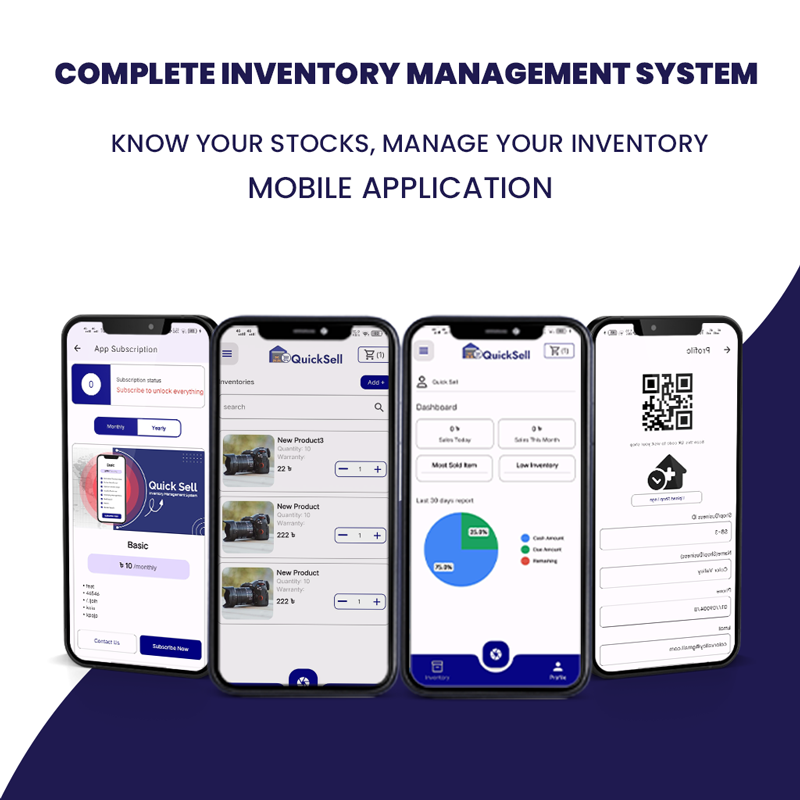 Quick Sell – SAAS Inventory Management App || Ultimate POS with ...