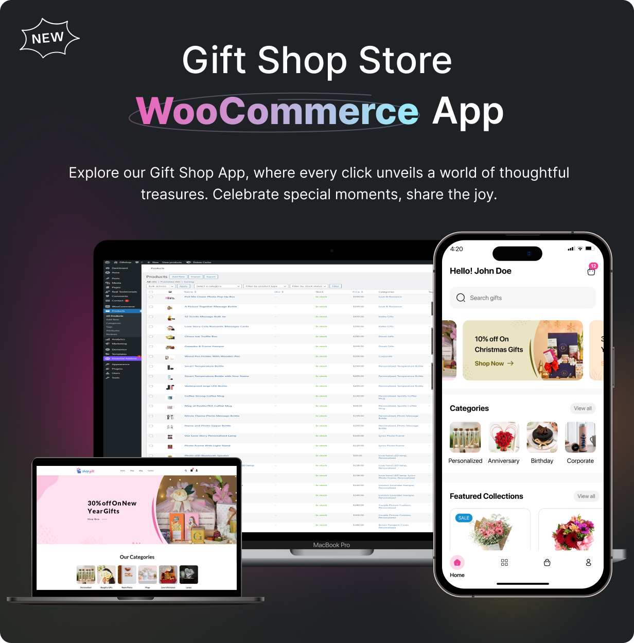 Giftly App – Online Gift Store Flutter 3.x (Android, iOS) WooCommerce Full App | Daily Gift App ...