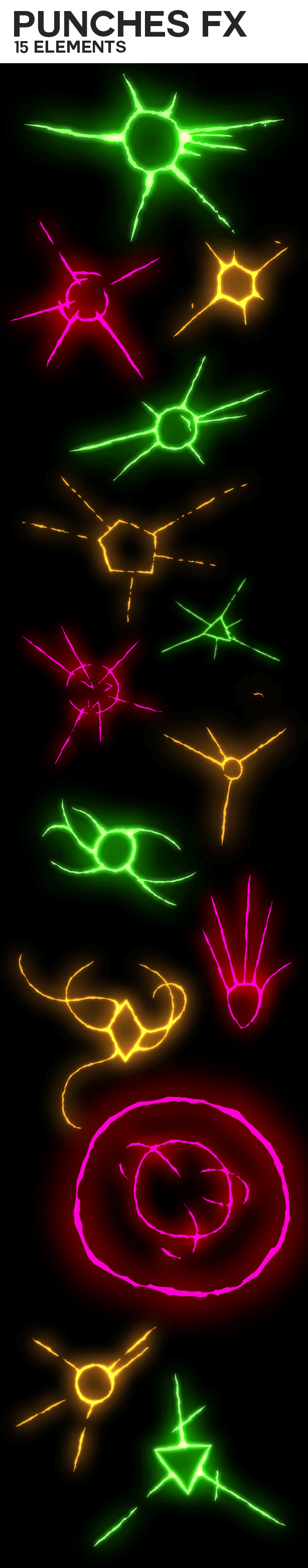 Flash Fx Elements Hand Drawn Bundle Pack | visualstorms