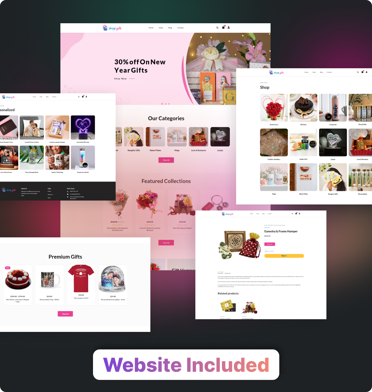 Giftly App – Online Gift Store Flutter 3.x (Android, iOS) WooCommerce ...