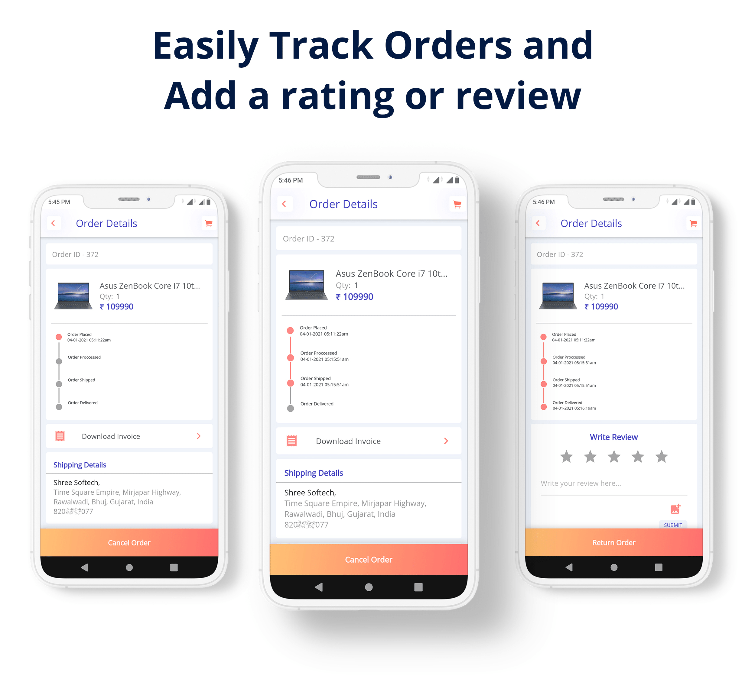 eShop - Flutter E-commerce Full App