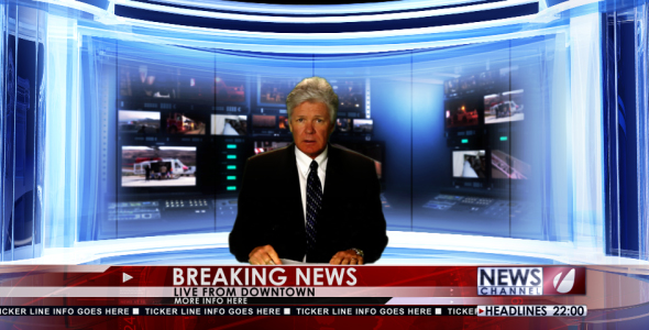 Broadcast Design - News Lower Third Package1 by IronykDesign | VideoHive