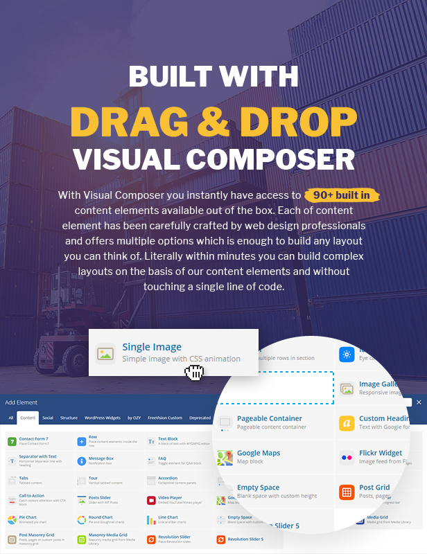 LogiPro - Delivery, Freight & Logistics WP Theme | WebDevBay