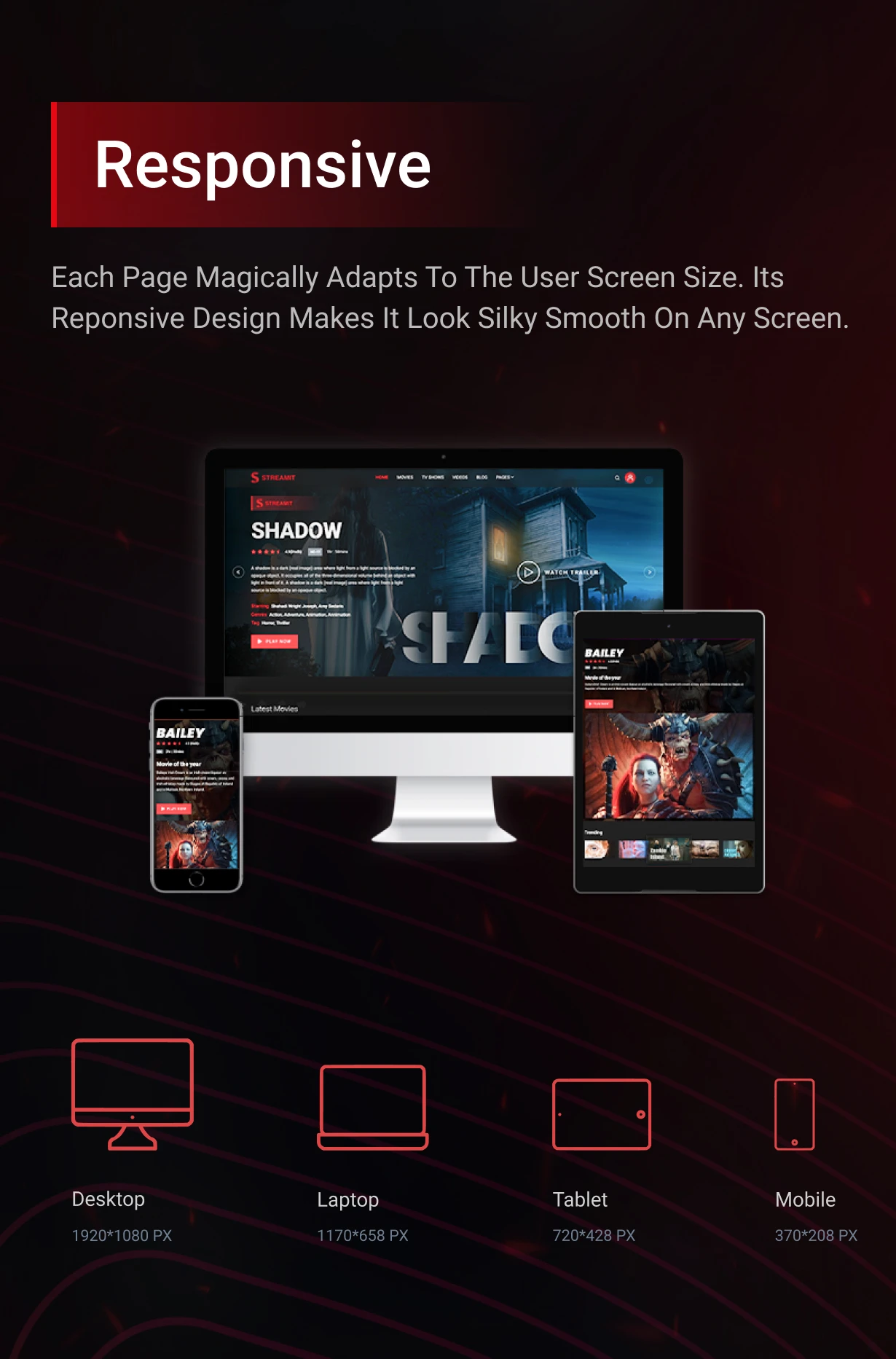 Streamit 3.0 | Tema WordPress de streaming de vídeo + RTL - Área de ...