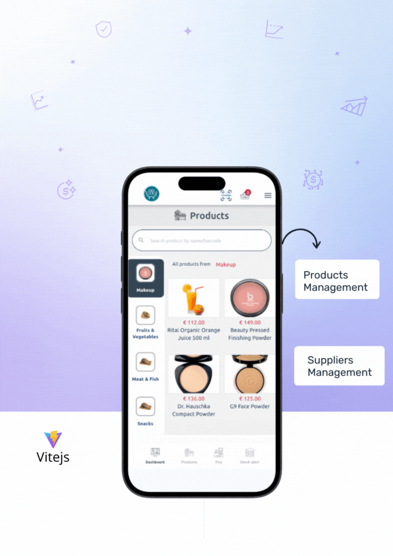 E Cartify Flutter Modern Point Of Sale Flutter Stock Management In Laravel Flutter Buy 