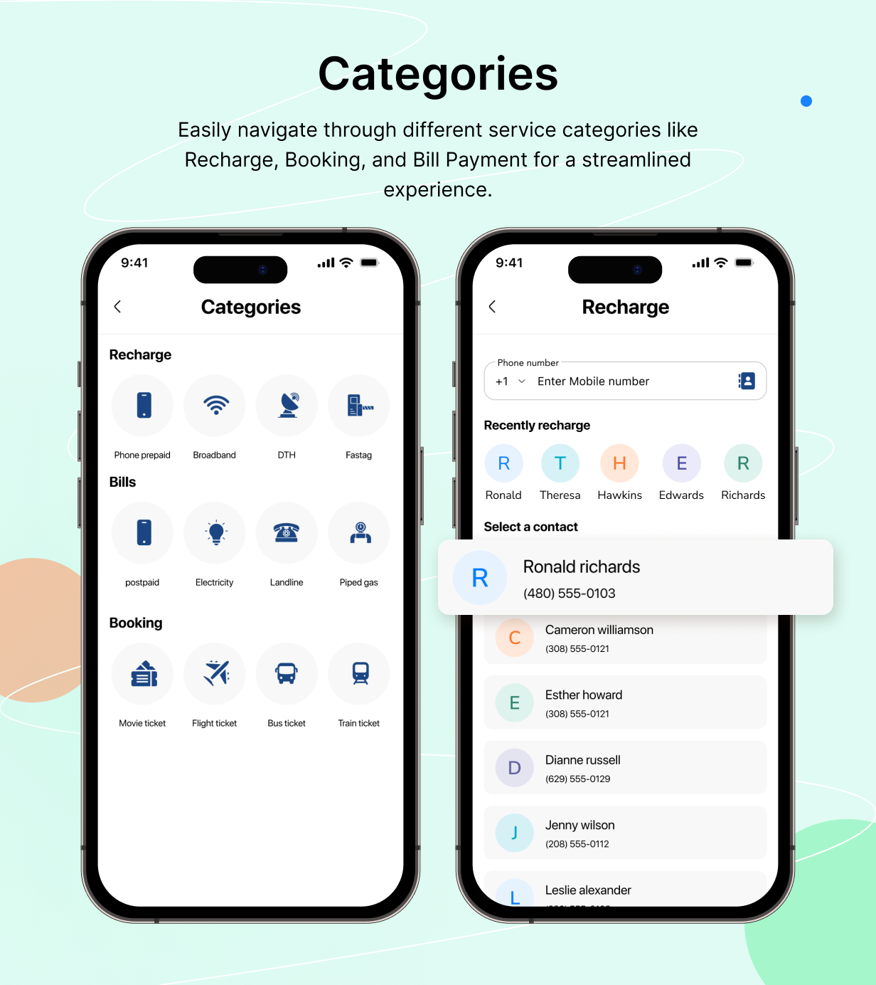 RechargeHub UI Template: All-in-One Payment & Booking in Flutter ...