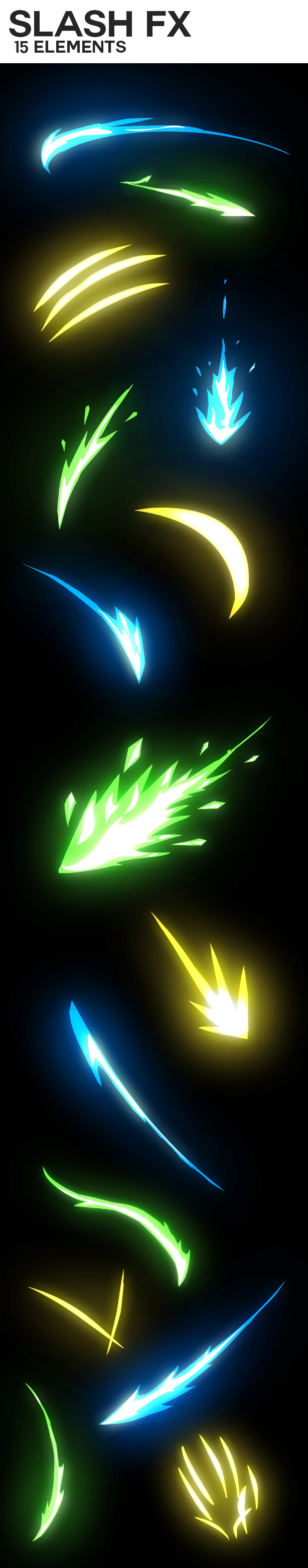 Flash Fx Elements Hand Drawn Bundle Pack | visualstorms