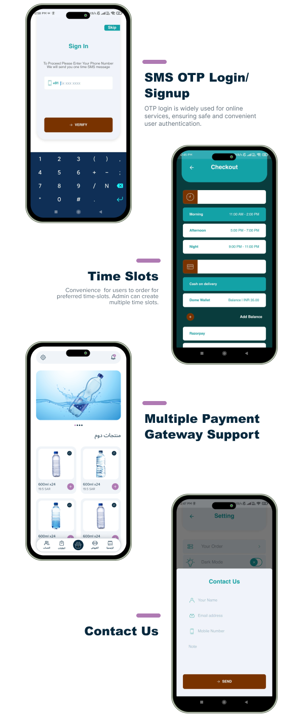 Water Subscription eCommerce App Flutter with Website – Buy Apps ...