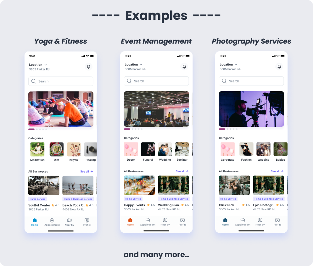 Multi Business Appointment Booking Marketplace SaaS System Backend ...