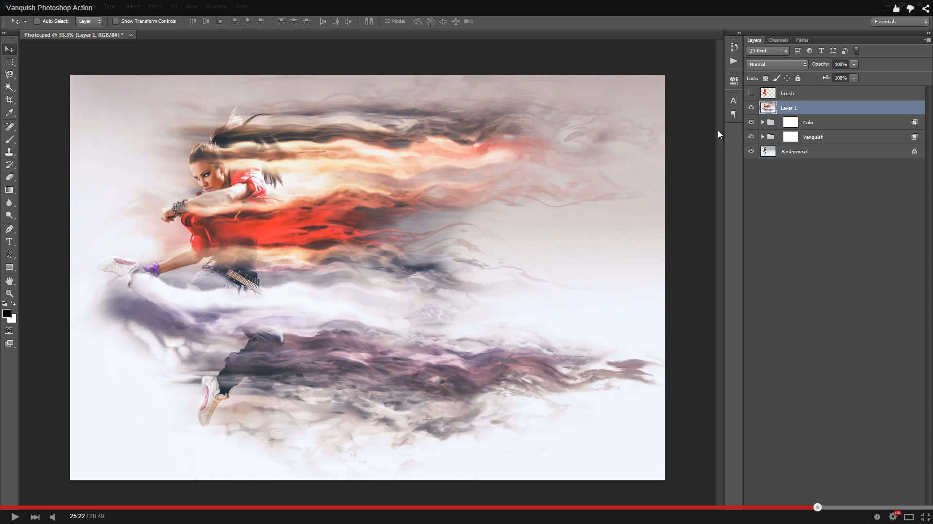 Vanquish Photoshop Action | visualstorms Vanquish Photoshop Action