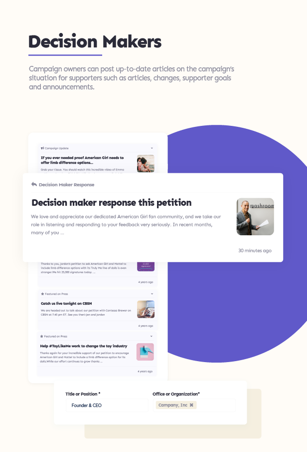 Campoal - Petition and Fundraising WordPress Theme Campoal - Petition and Fundraising WordPress Theme