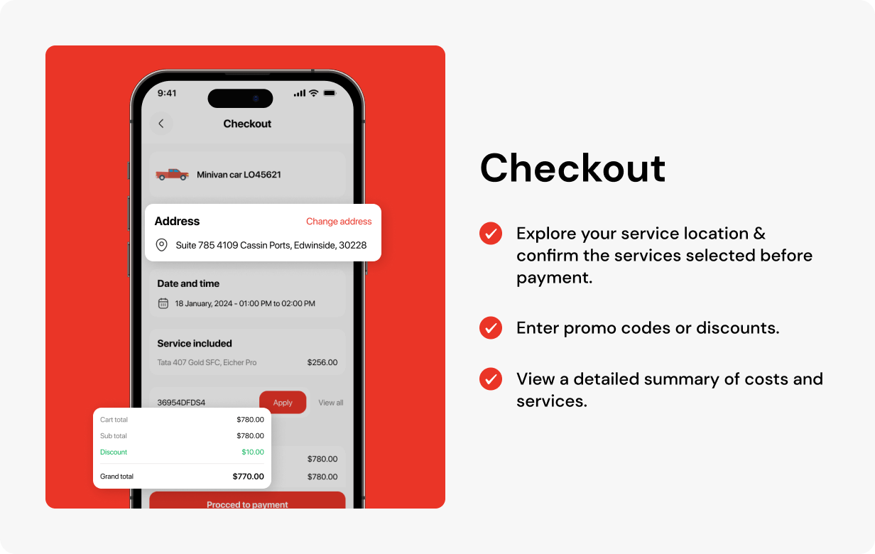AutoCare: Car Service Full App in Flutter with NodeJs Backend | Service Booking App Template ...