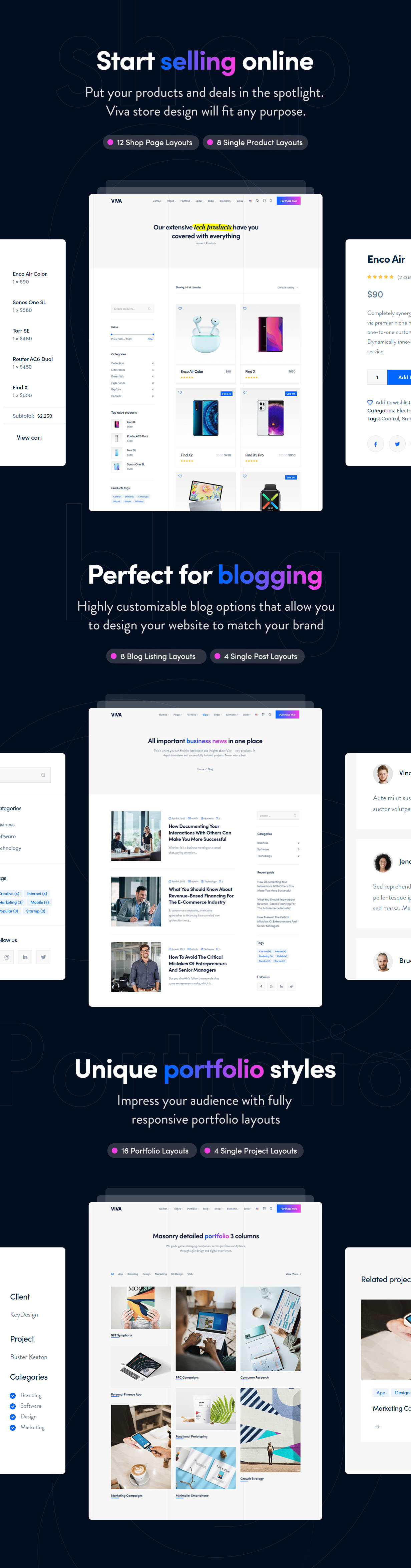 Viva - Multi-Purpose WordPress Theme | WebDevBay