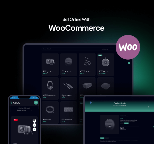 Xeco - Tema WordPress de ICO e Crypto Landing - Pluginthemebr - Wordpress plugins e temas