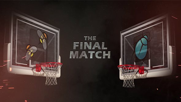 Basketball Fire Teaser by _Renda | VideoHive