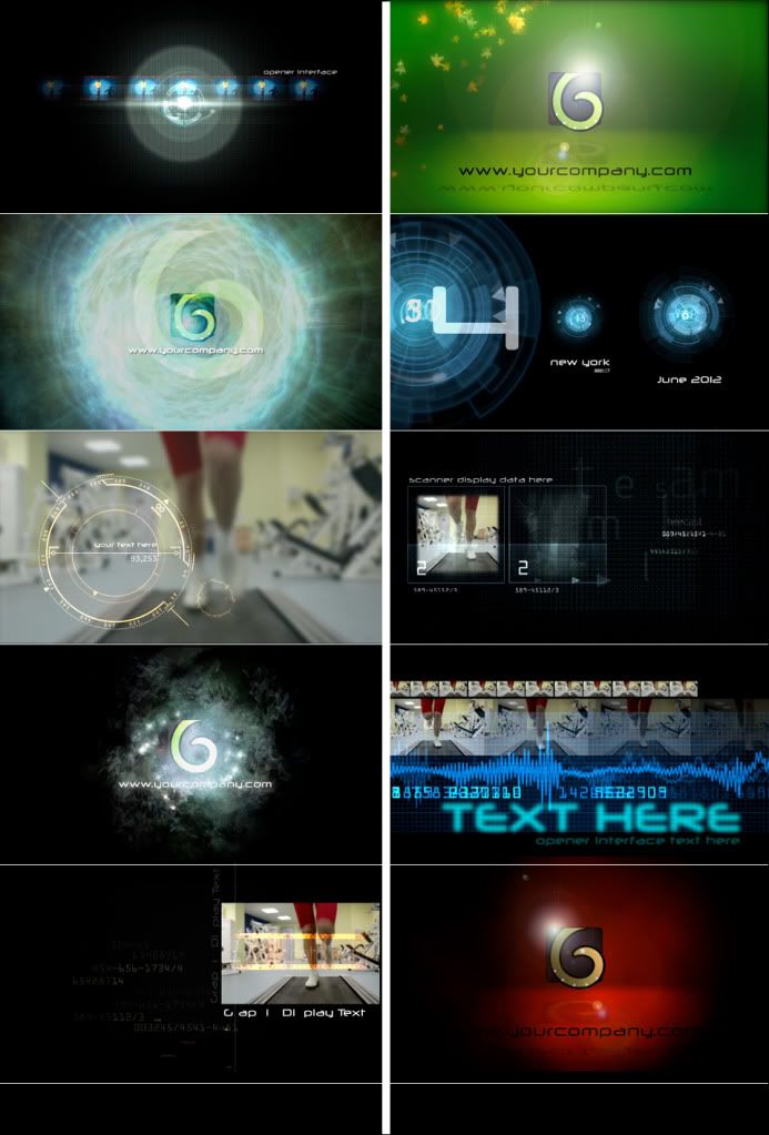 Motion Graphics Displays And Particles Bundle Pack by jvirgos | VideoHive