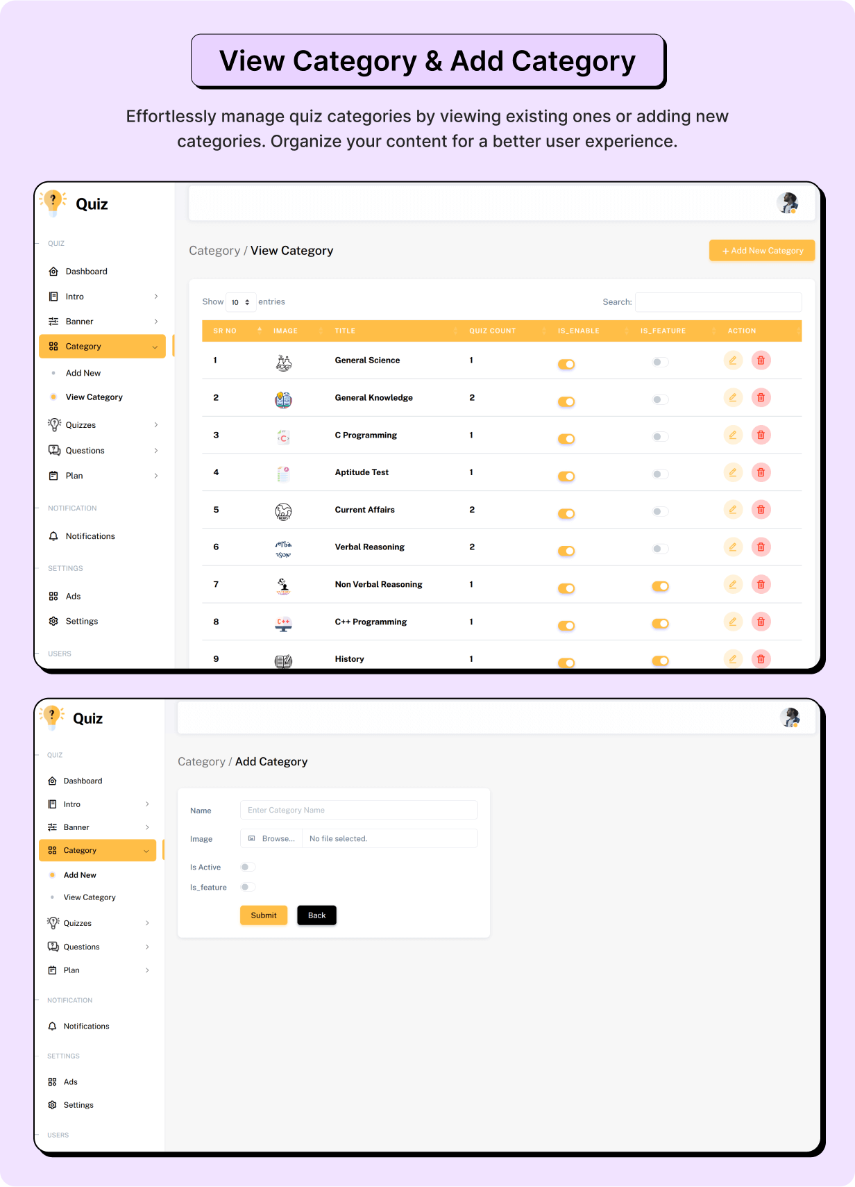 QuickQuiz Full App in Flutter with Node.js Backend | Interactive Quiz App – Buy Apps, Themes, UI ...
