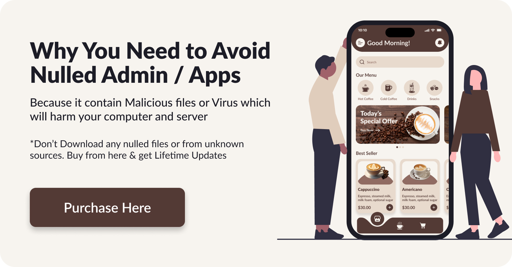CoffeeBuzz – eCommerce App for Coffee Shop – Flutter Mobile App ...