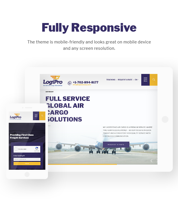 LogiPro - Delivery, Freight & Logistics WP Theme | WebDevBay