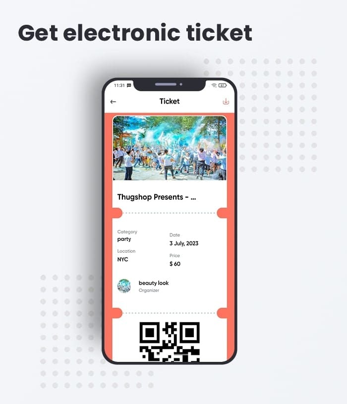 Flutter Event App with Ticketing Event Admin – Buy Apps, Themes, UI ...